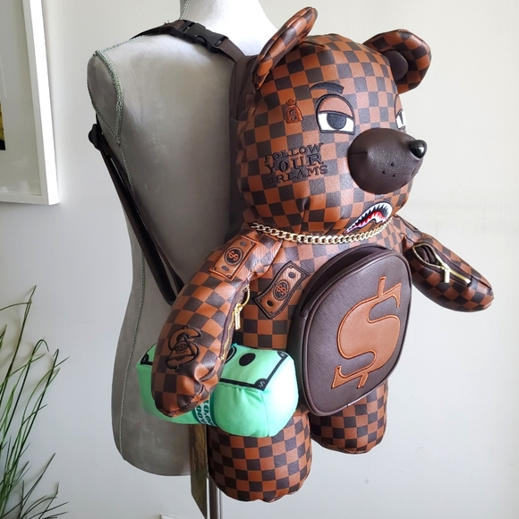 Sprayground | Bags | Nwt Luxury Teddybear Backpack | Poshmark